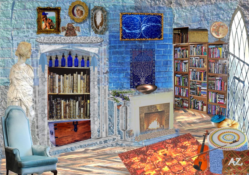 Ravenclaw Art – The Library of Lost Wands