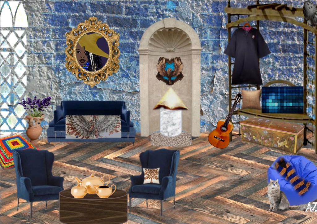 Ravenclaw Art – The Library of Lost Wands